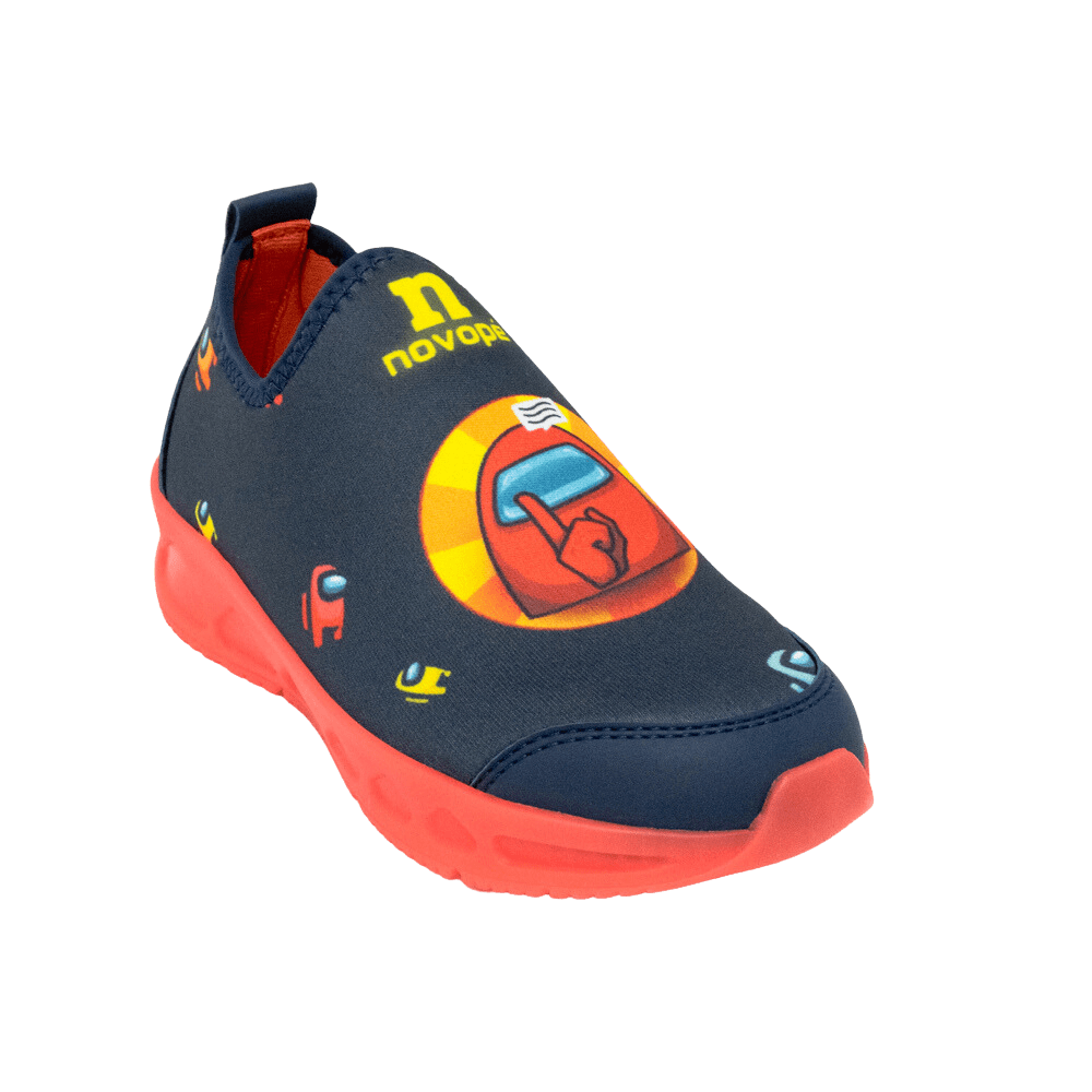 Tênis Novopé 300N261 Among Us com LED