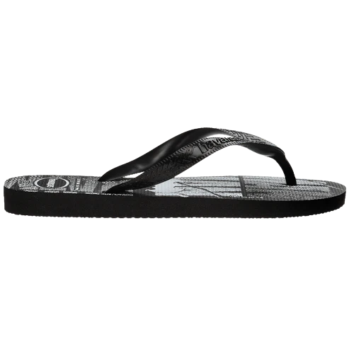 Chinelo Havaianas DC Logomania Batman Preto - Islen Calçados
