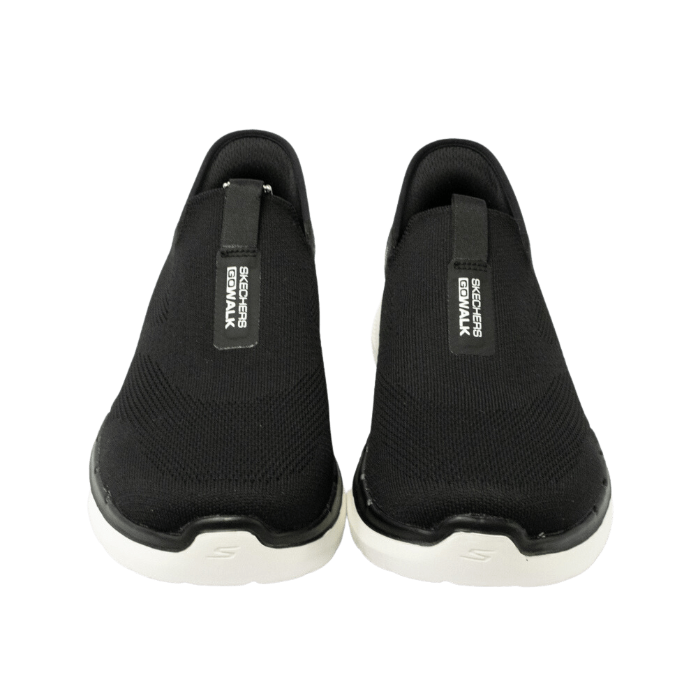 Tênis Skechers 216278 Go Walk 6 Easy On com tecnologia Slip-ins Preto ...